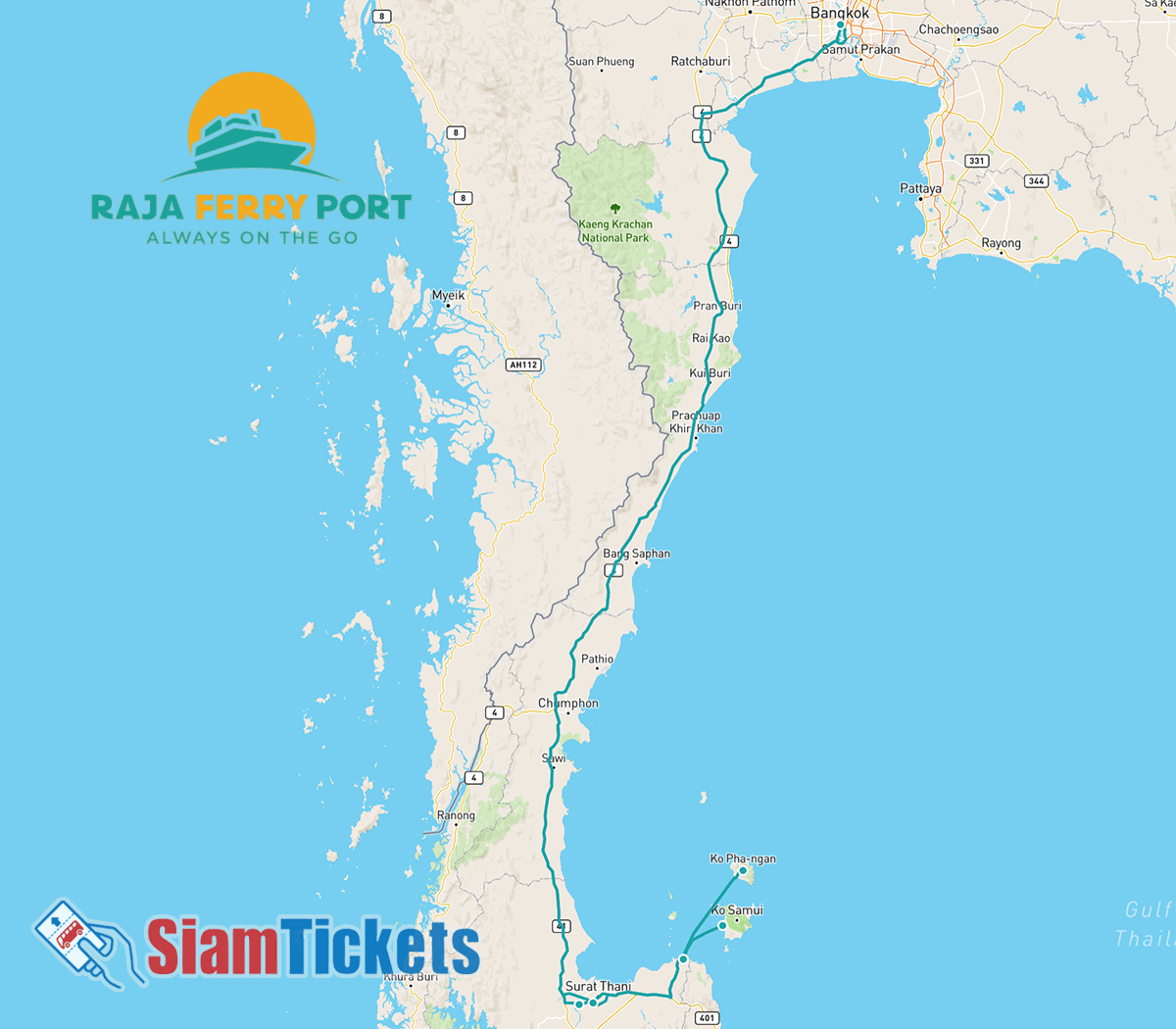 Discover Thailand with Raja Ferry: Routes, Schedules & Booking