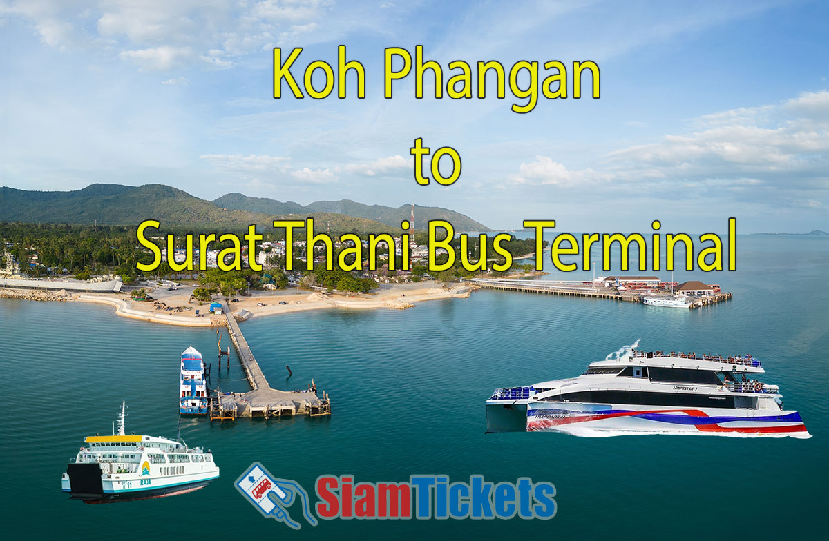 Koh Samui to Surat Thani Bus Terminal: Ferries, Vans, and Buses
