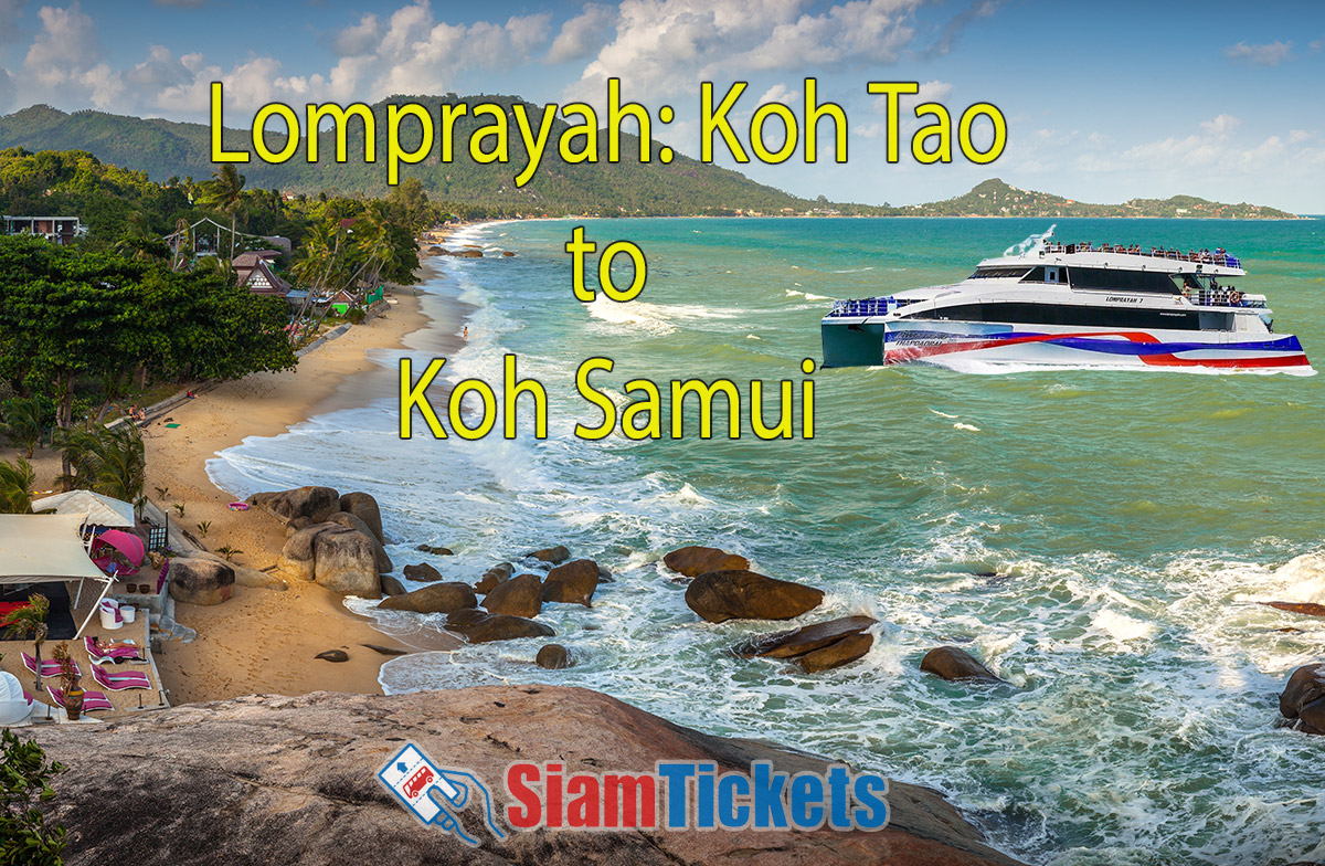 Lomprayah Ferry from Koh Tao to Koh Samui | Booking, Schedules