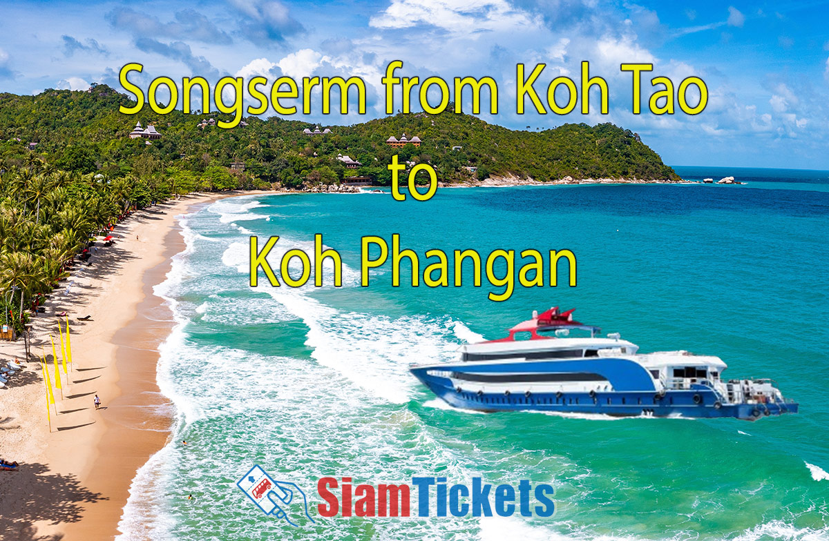 Songserm Ferry: Koh Tao to Koh Phangan: Booking and Schedules