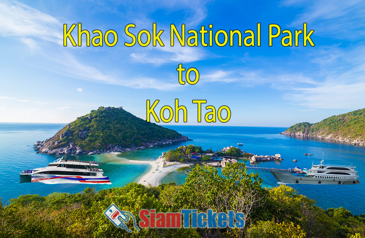 Khao Sok to Koh Tao: Speedboat & Night Ferry Travel Options